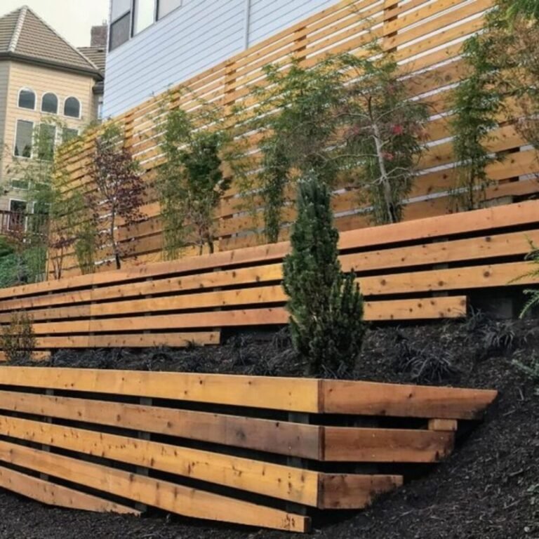 Wooden Retaining Wall in Toronto & GTA | TheFixItGuys